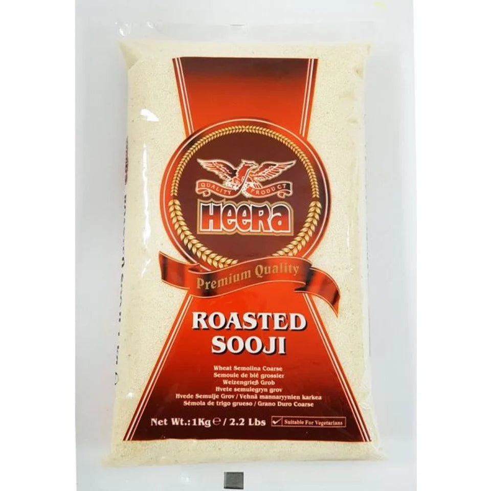 Heera Roasted Sooji 1kg – Sara Foods