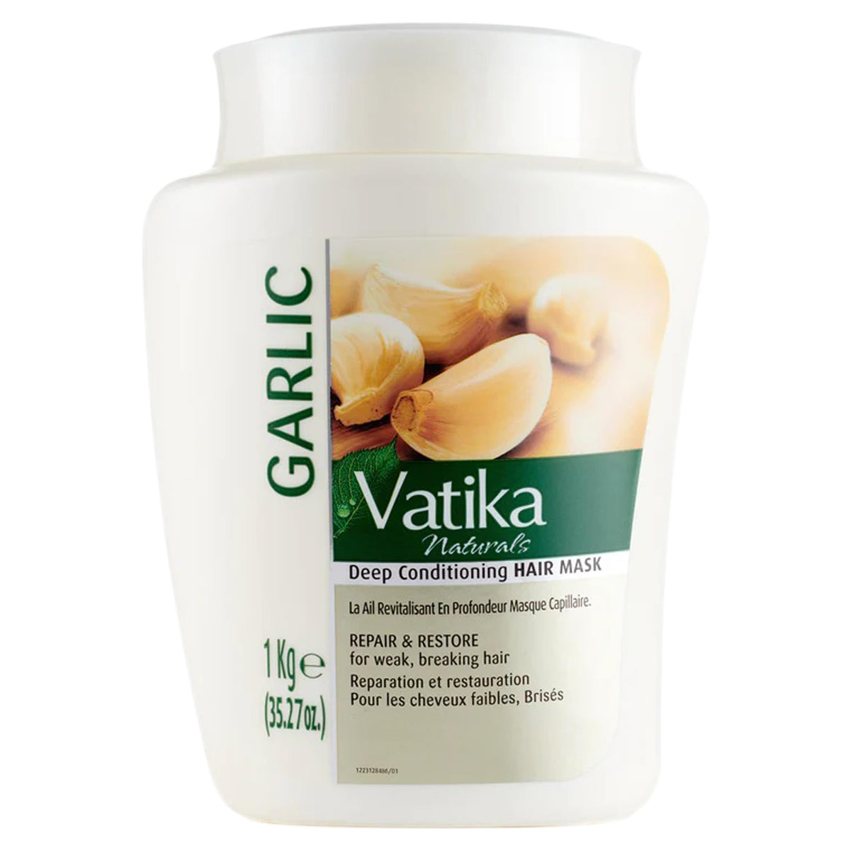 Dabur Vatika Garlic Hair Mask 1kg – Sara Foods