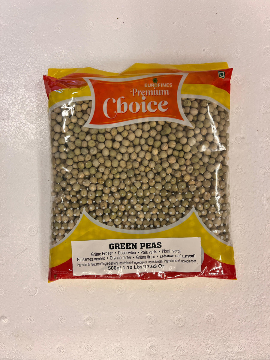 Choice Plus Green Peas 500g – Sara Foods