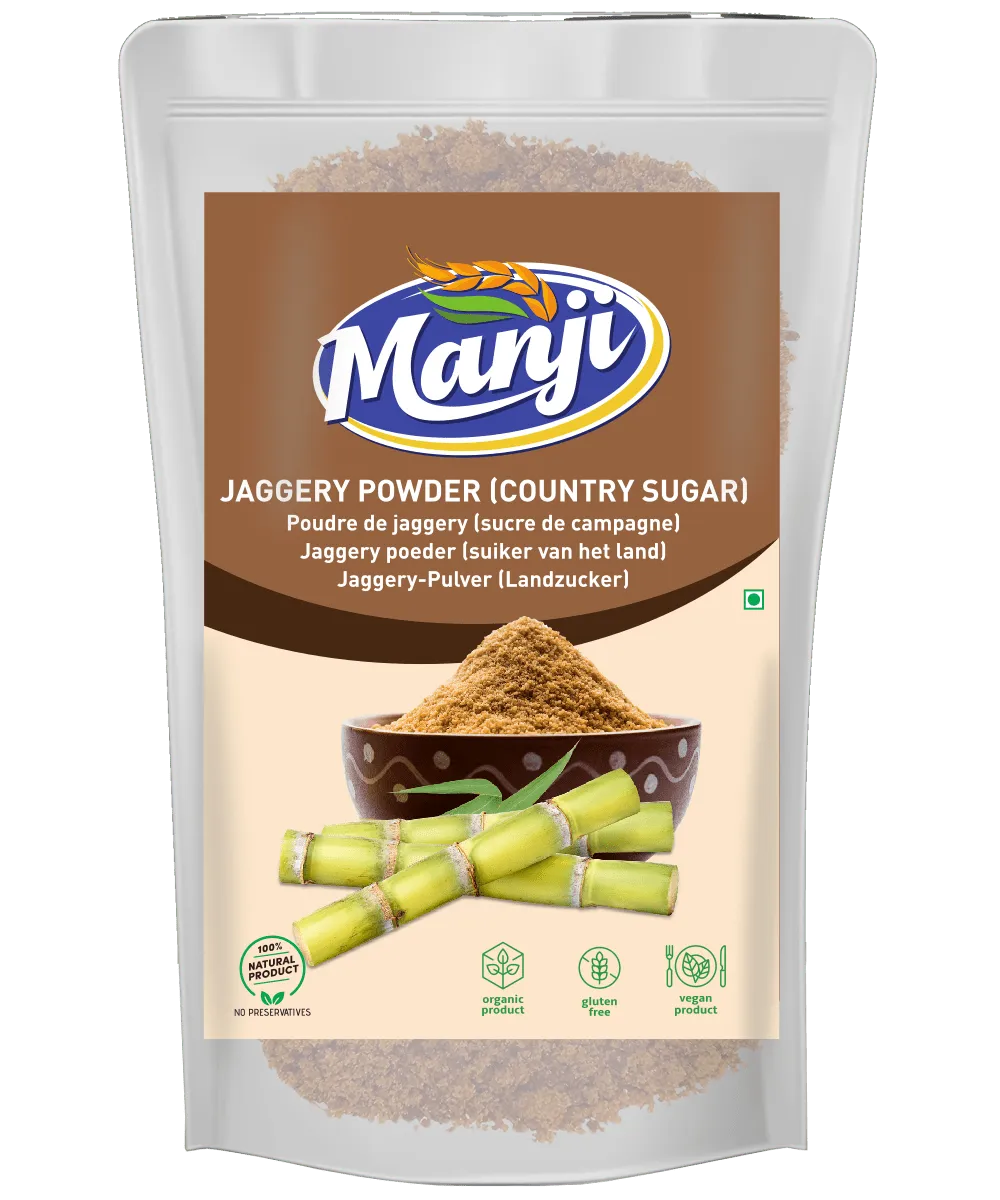 Manji Jaggery Powder (Country Sugar) 500g – Sara Foods