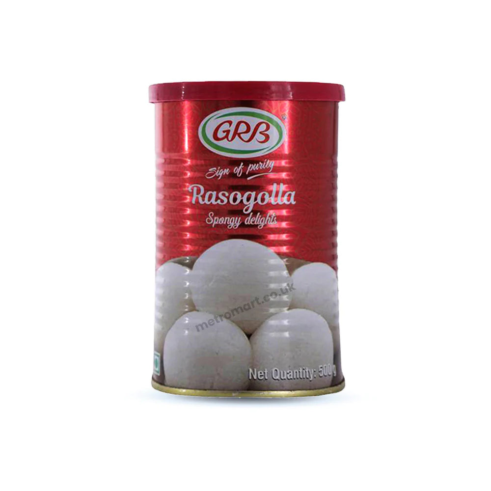 GRB Rasgulla 500g – Sara Foods